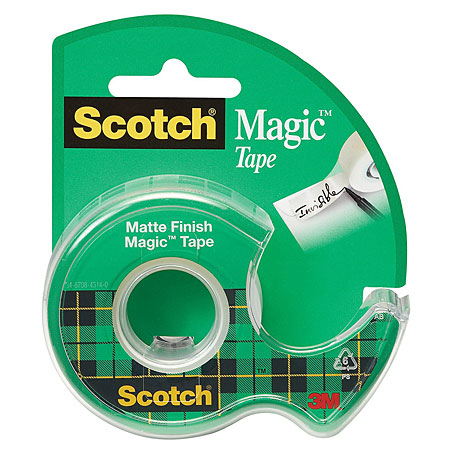 Scotch Magic Tape 810 - ruban adhésif transparent avec dérouleur ...