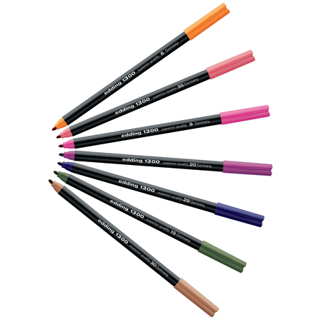 Edding 1300 Color Pen - medium round tip (3mm) - Schleiper - Complete ...