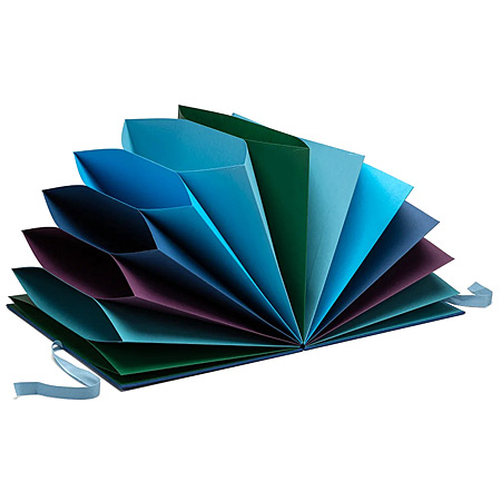 Fabriano Cardboard expandable file - 12 compartments A4 - closure with ...