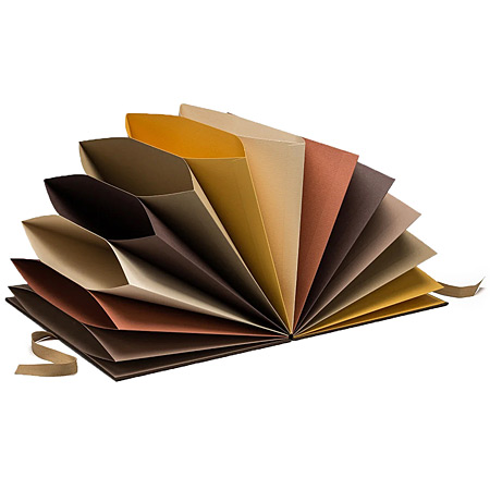 Fabriano Cardboard expandable file - 12 compartments A4 - closure with ...