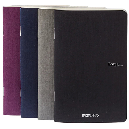 Fabriano Ecoqua Original - set of 4 sitched notebooks - soft cardboard ...