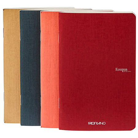Fabriano Ecoqua Original - set of 4 sitched notebooks - soft cardboard ...