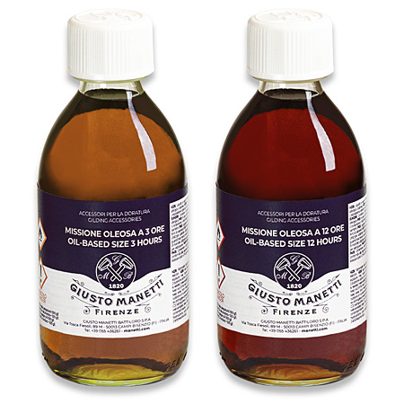 Giusto Manetti Mixtion à dorer à l'huile - bouteille 1l - Schleiper ...