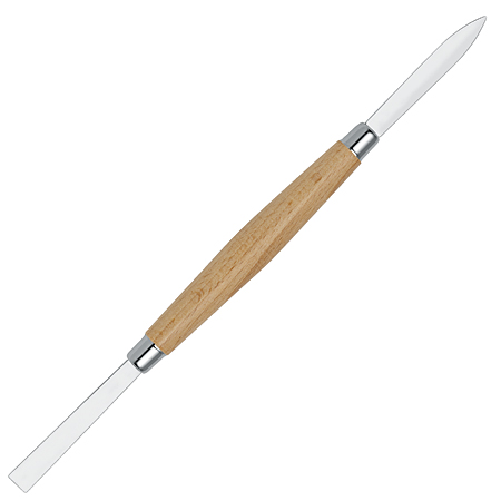 Peacock double modelling tool - loop tool & palette knife - Schleiper ...